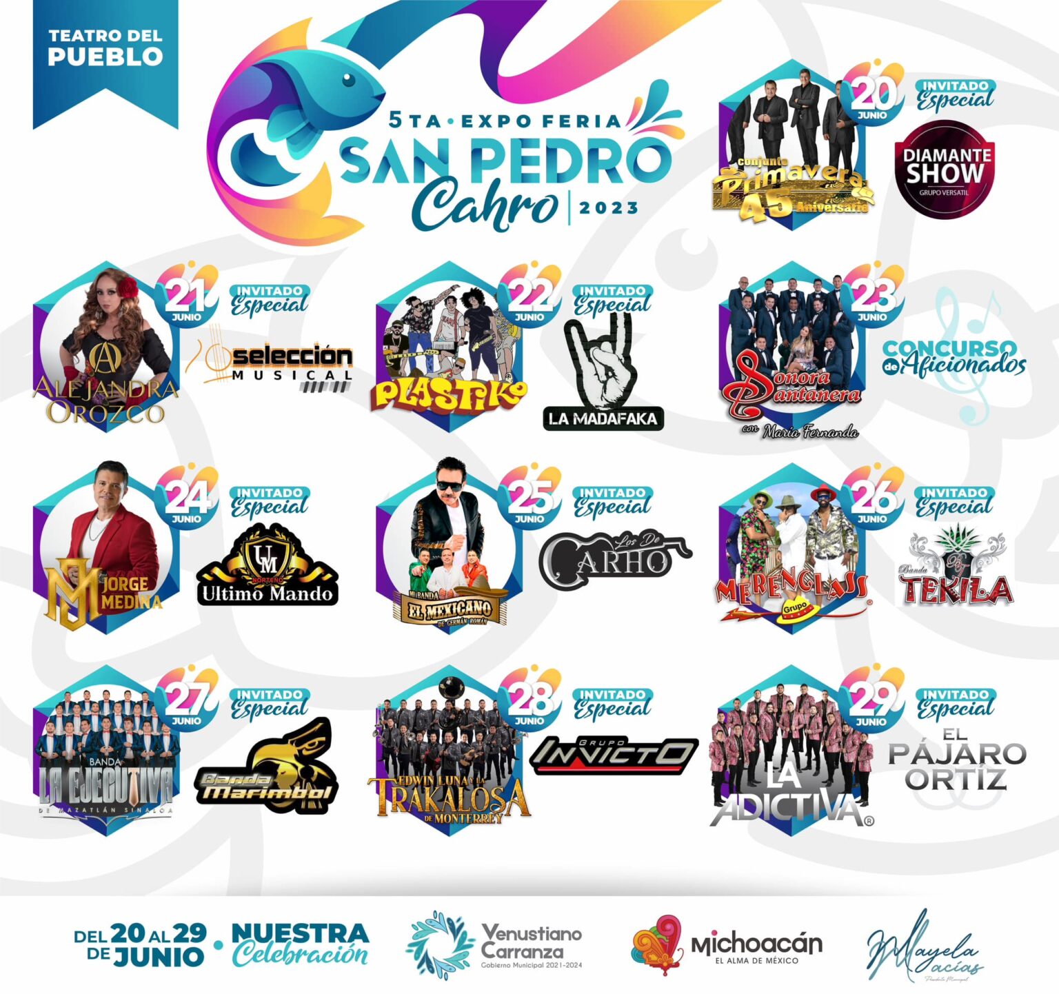 Feria San Pedro Cahro 2023 - Ferias de México y Eventos