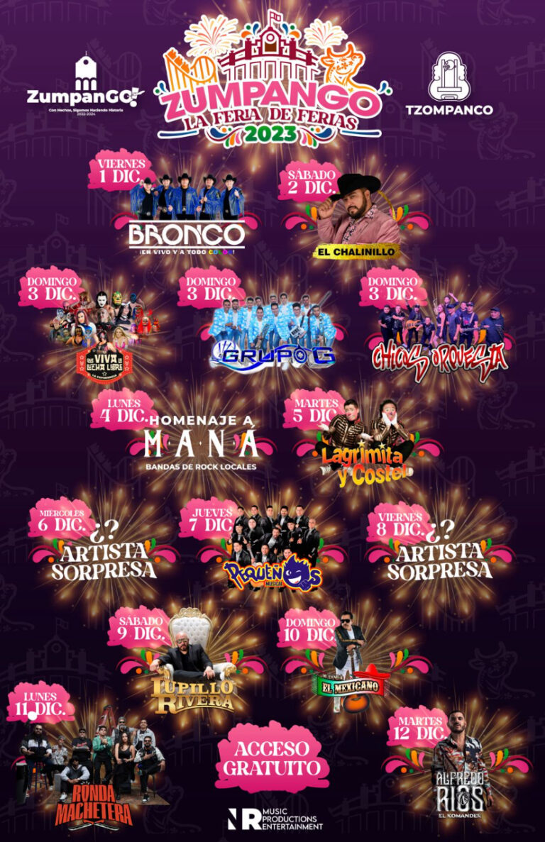Feria Zumpango 2023 - Ferias de México y Eventos